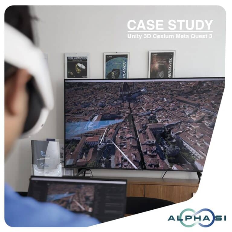 Unity 3D, Cesium and Meta Quest 3 – ALPHA SI - Engineering at your service